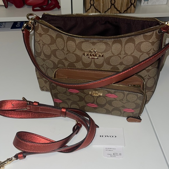 Coach | Bags | Coach Bundle Purse And Lips Wallet | Poshmark